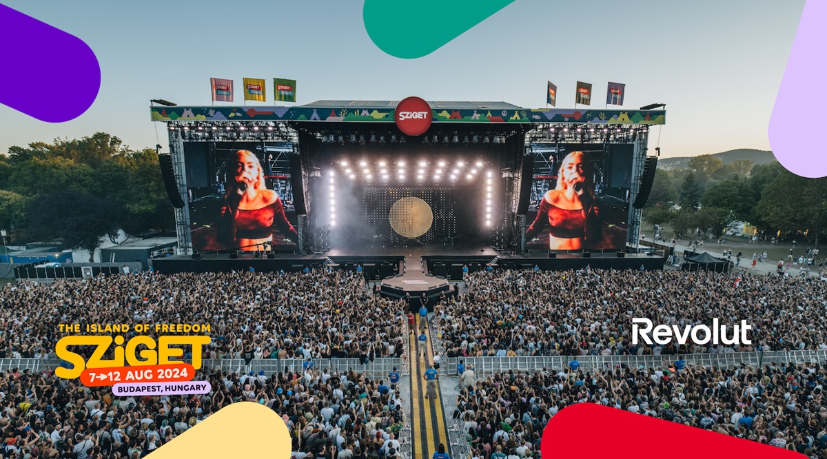 Revolut devine partenerul Festivalul Sziget în 2024