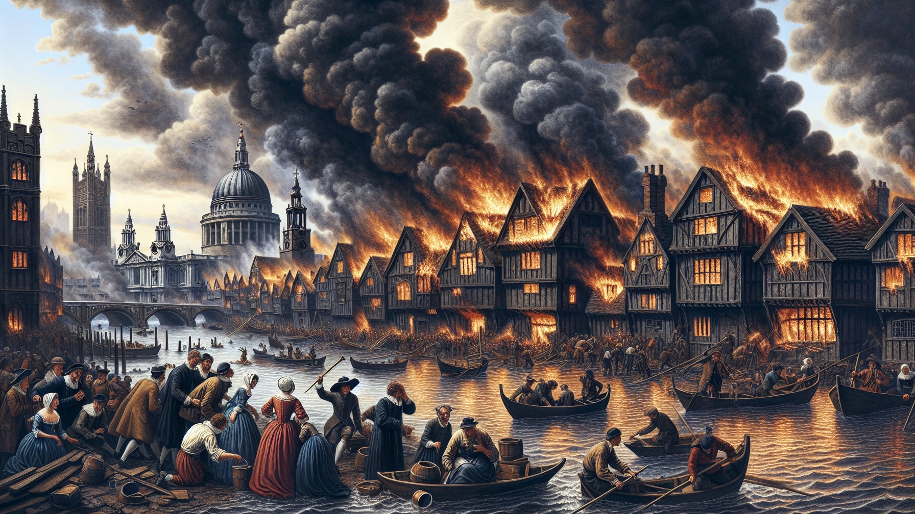 Blestemul anului 1666: Focul care a mistuit Londra. Care este ...